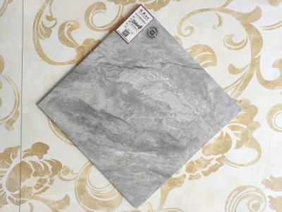 China Anti Scratch Terrazzo Porcelain Tile 600x600mm 9mm White Gray Beige Black for sale