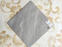 China Anti Scratch Terrazzo Porcelain Tile 600x600mm 9mm White Gray Beige Black Glazed for sale