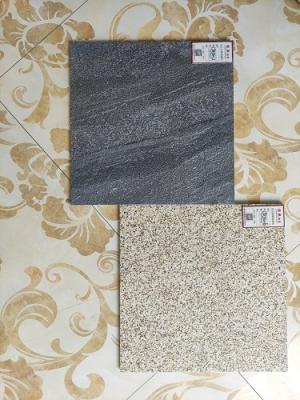 China Anti Scratch Terrazzo Porcelain Tile 600x600mm 9mm Glazed Polished White Gray Beige Black for sale