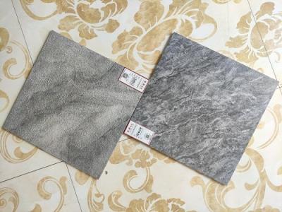 China Anti Scratch Terrazzo Porcelain Tile 600x600mm 9mm White Gray Beige Black Glazed Polished for sale