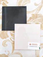 China Anti Scratch Terrazzo Porcelain Tile 600x600mm 9mm White Gray Beige Black for sale