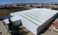 China Prefabricated Steel Structure Workshop with Galvanized or Painted Finish for sale