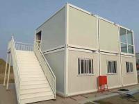 China Galvanized Steel Prefab Container House Fireproof 25-Year Life for sale