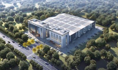 China Prefab Steel Structure Warehouse with H-Section Beams 50-Year Lifespan for sale