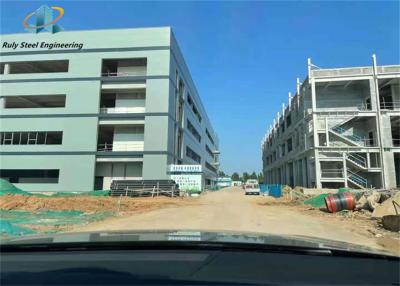 China Prefab Multi-Story Steel Hotel Structure Q235B Q355B for sale