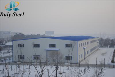 China 4000 Sq M Steel Structure Warehouse with Insulated Sandwich Panels for sale
