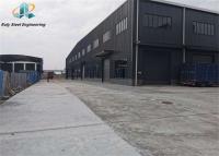 China Prefab Steel Structure Warehouse Workshop with H-Section Beams for sale