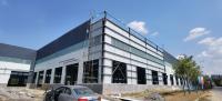China Prefabricated Steel Structure Warehouse Q355 Custom Size 50 Years Life for sale