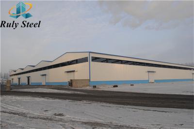 China Prefab Steel Structure Warehouse Building Q355B Customized Size for sale