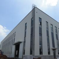 China Prefab Steel Industrial Building with EPS Sandwich Panels for sale