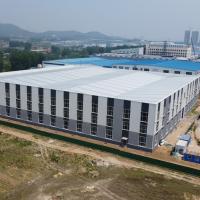 China Prefab Steel Structure Building Workshop Galvanized Painted Industrial for sale