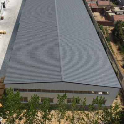 China Q355B Steel Structure Workshop with Rock Wool Wall Sa 2.5 for sale