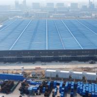 China Large Span Steel Warehouse Building Contractor for Logistics for sale