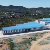 China Prefabricated Steel Frame Building Warehouse  For Storage for sale