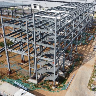China Modern Multi-Storey Steel Office Building With Feature Layout for sale