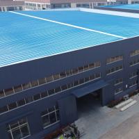 China Multi Span Steel Structure Warehouse with 50-Year Lifespan for sale