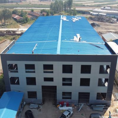 China Prefabricated Galvanized Steel Structure for Industrial Buildings for sale