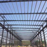 China Custom H-Section Steel Portal Frame Prefab Building Structure for sale