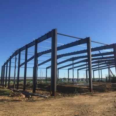 China Heavy Duty Steel Structure Warehouse for Cement Plant Storage for sale