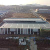 China Pre-Engineered Steel Warehouse with H-Section Beams and CE Certification for sale