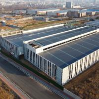 China Custom Pre Engineered Steel Warehouse with H Section Beams for sale