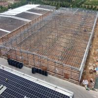 China Prefab Steel Structure Warehouse with Light Steel Frame for sale