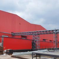 China Prefab Steel Structure Building with 50-Year Life Span for sale