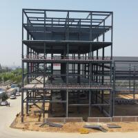 China Large Span Prefabricated Steel Building with Indoor Office for sale