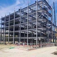 China Multi Floors Steel Frame Car Parking Structure Q235B Q355B for sale
