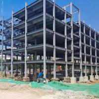 China Multi-Story Anti-Seismic Prefab Steel Hotel Building for sale