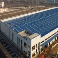 China Prefab Steel Structure Workshop Q235B Q355B Wide Span Design for sale