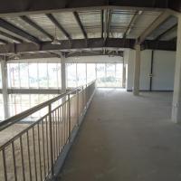 China Multi-function Steel Structure Warehouse with Mezzanine for Showroom and Office for sale
