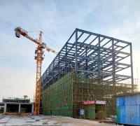 China Modern Design Prefabricated Steel Structure Hotel Buildings Multi Stories Steel Buildings Supply for sale