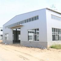 China Q355B Prefabricated Steel Warehouse With Sandwich Panel for sale