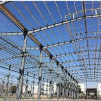 China Q355B Prefabricated Steel Warehouse With Sandwich Panel for sale