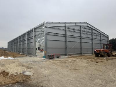 China Custom Prefabricated Steel Structure Warehouse Building for Industrial Storage for sale