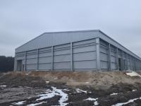 China Prefabricated Steel Structure Cold Storage Warehouse With PU/PIR Sandwich Panel for sale