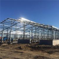 China Fast Installation Speed High Wind Resistance Steel Warehouse for sale