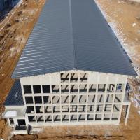 China Prefabricated Steel House Chicken Coop Steel Buildings Farm Steel Structure Chicken House for sale