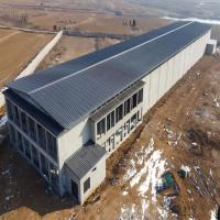 China Customizable Dimensions High Strength Steel Frame Fast Installation Prefabricated Steel Structure Poultry House for Broiler Farming for sale