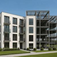 China Multi-Story Modern Prefabricated Steel Structure Hotel for sale