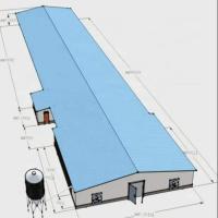 China Prefabricated Insulated Steel Structure Poultry House For Layer Farm for sale