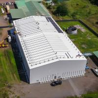 China Free Design Prefabricated Steel Structure Warehouse for Food Production Factory for sale