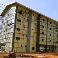 China Multi-Story Anti-Seismic Prefab Bolt Connected Steel Structure Built Hotel for sale
