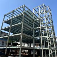 China Multi-Story High Rise Fashion Design Prefabricated Steel Structure Office Building for sale