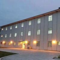 China Multi-Story High Rise Fashion Design Prefabricated Steel Structure Office Building for sale