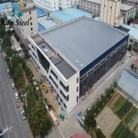 China Customizable Large-Span Prefabricated Steel Warehouse With Integrated Office And Workshop Area for sale