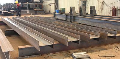 China Custom Welded H Beam Structural Steel Q235B Q355B ASTM A36 for sale