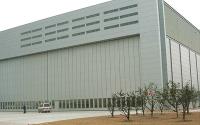 China Steel Structure Aircraft Hangar with Q235B Q355B ASTM A36 Steel for sale