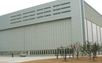 China Steel Structure Aircraft Hangar with Q235B Q355B ASTM A36 Steel for sale